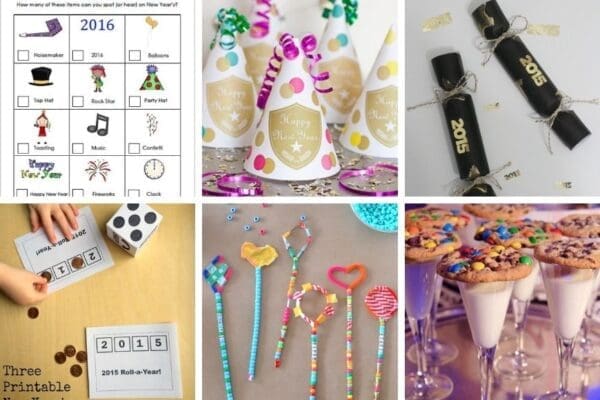 Over 50 New Year's Eve Crafts and Activities for Kids – Fun and ...
