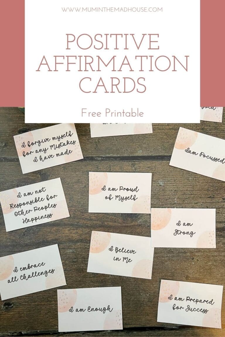Free Printable Positive Affirmation Cards: Uplifting Designs to Boost ...