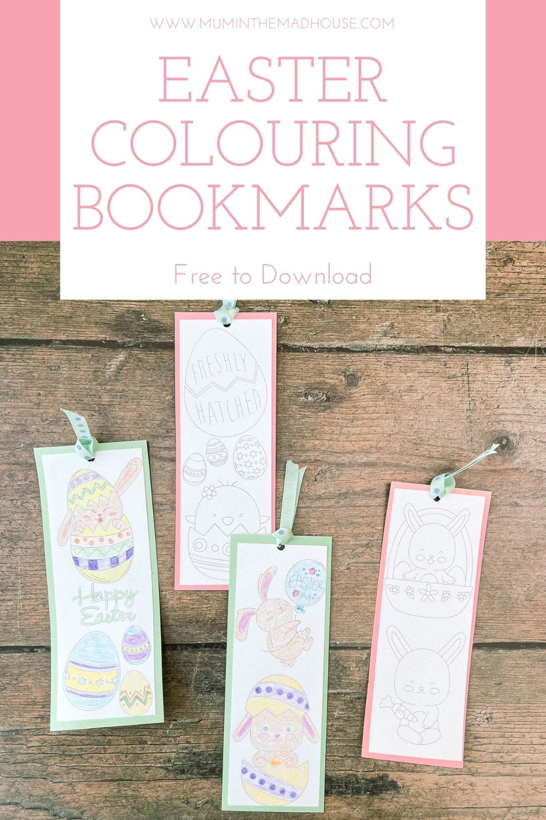 Easter Bookmarks to Color: Fun and Free Printable Designs for All Ages