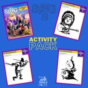 Sing 2 Coloring Pages: Free Printable Fun for Fans