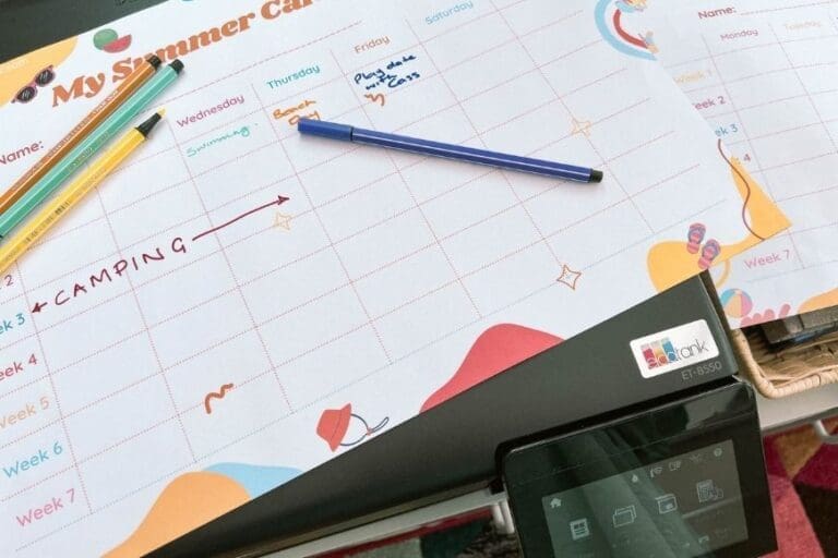 Free Summer Holiday Planner | Mum In The Madhouse