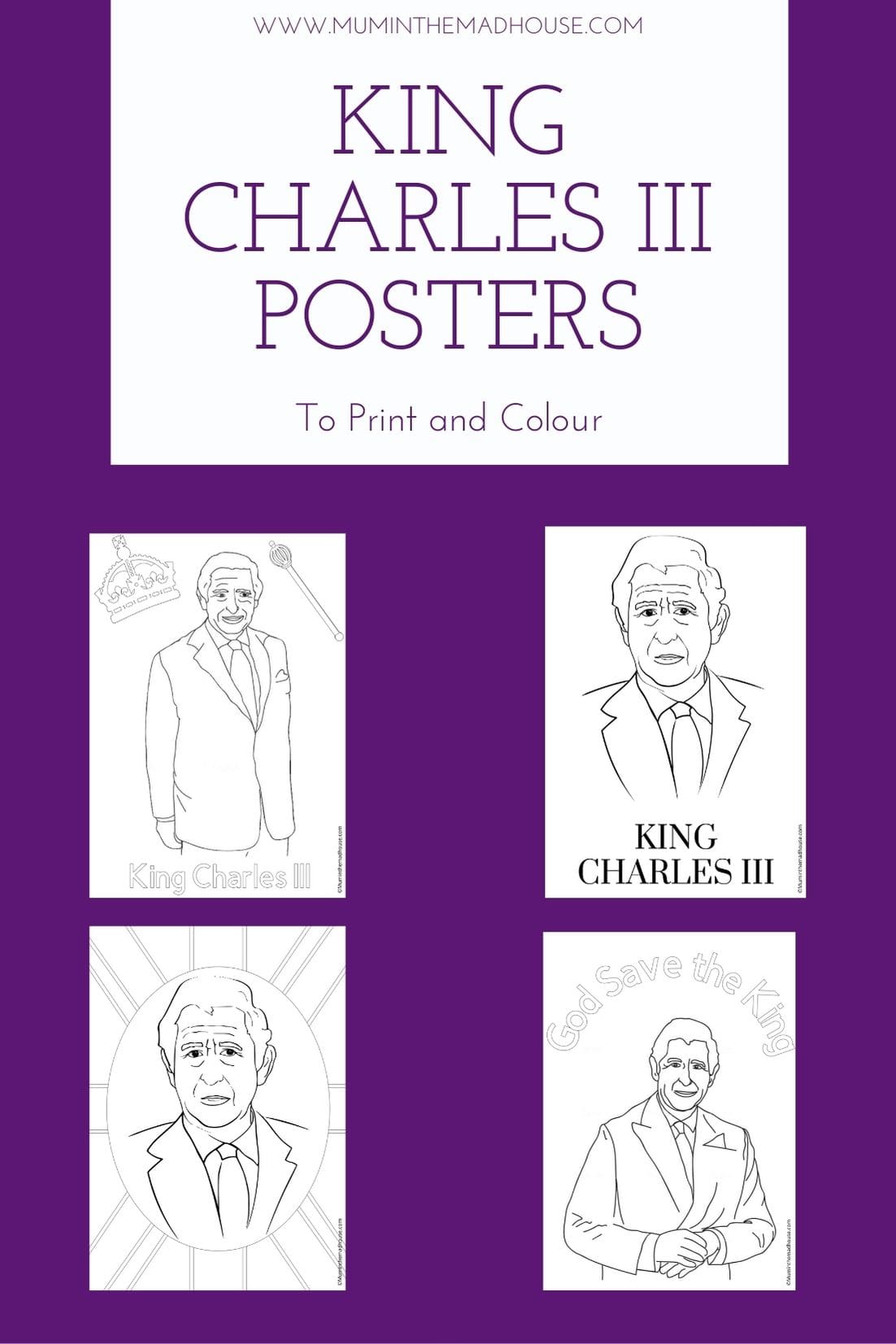King Charles III Coloring Pages: Free Printables for Royal Fun