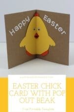 DIY Easter Chick Card with Pop-Out Beak – Fun Craft for Kids | Mum In ...