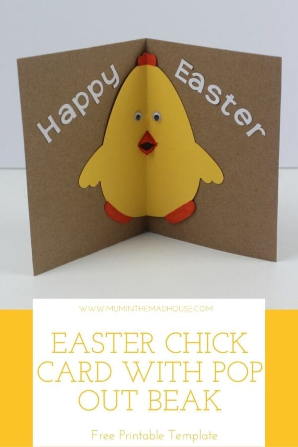 DIY Easter Chick Card with Pop-Out Beak – Fun Craft for Kids | Mum In ...