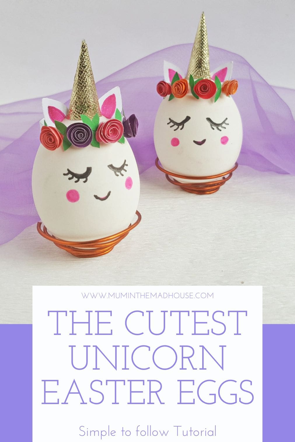 DIY Unicorn Easter Eggs | Creative Easter Craft Ideas