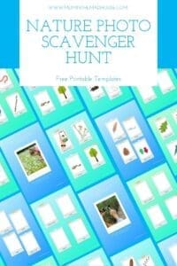 Nature Photo Scavenger Hunt: Free Printable Template for Outdoor Fun