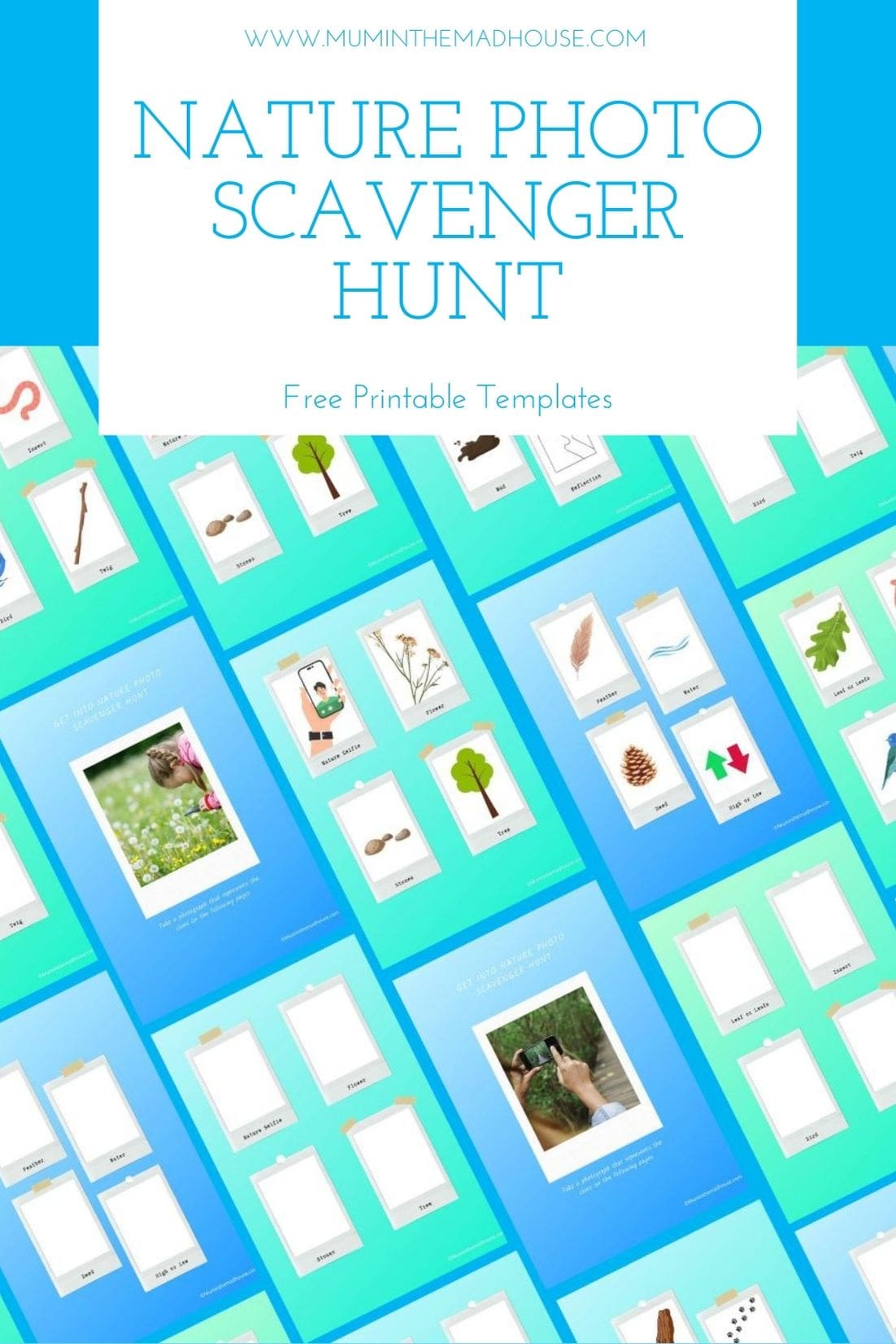 Nature Photo Scavenger Hunt: Free Printable Template for Outdoor Fun