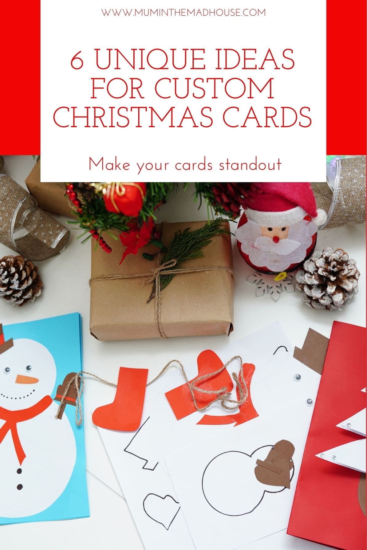 6 Unique Ideas for Custom Christmas Cards: Make Your Holiday Greetings ...