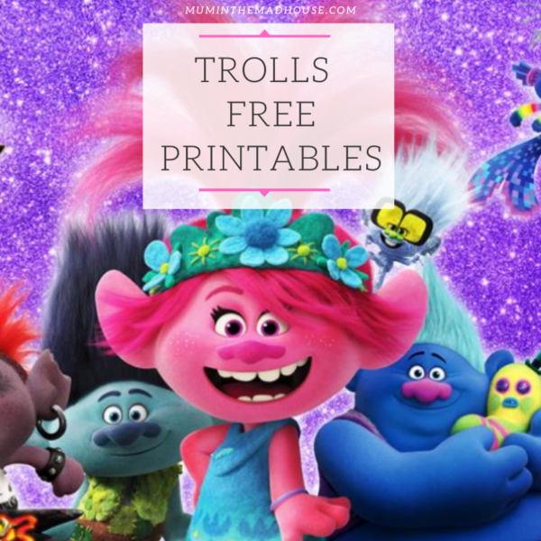Trolls Activity Sheets - Free Printables | Mum In The Madhouse