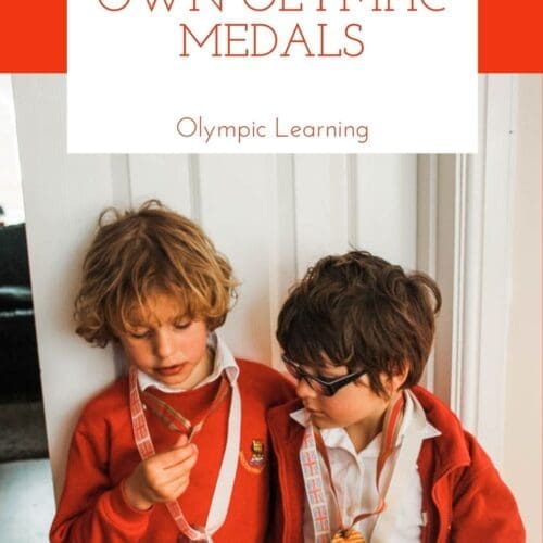 Design and make your own Olympic medals - a simple kids craft