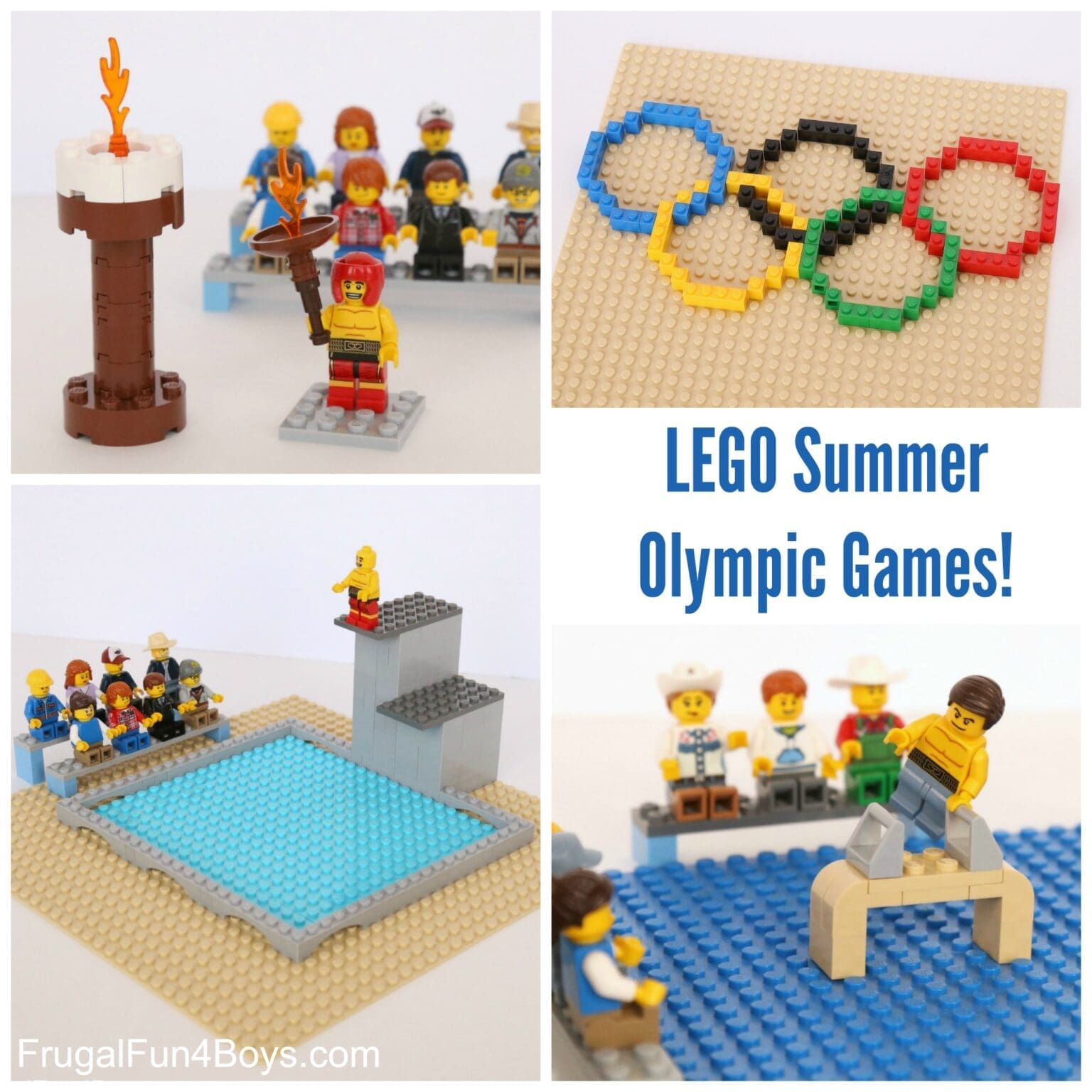 Simple Olympic Crafts for Kids | Mum In The Madhouse