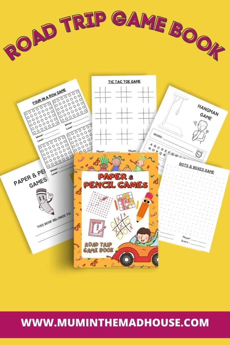 Free Road Trip Printables - Travelling with Kids | Mum In The Madhouse