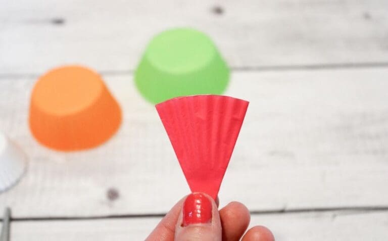 How to make Flowers out of Cupcake Liners | Mum In The Madhouse