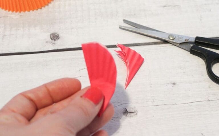 How to make Flowers out of Cupcake Liners | Mum In The Madhouse