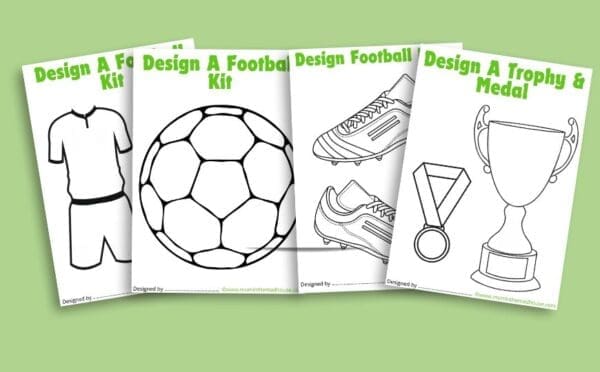 Free Printable Design A Football KitFree Printable Design A Football Kit