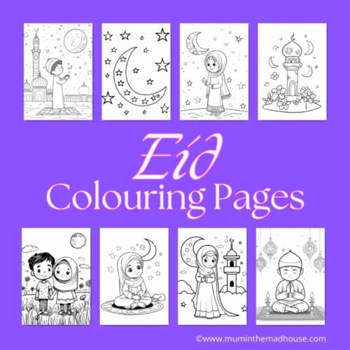 Free Printable Kids Eid Coloring PagesFree Printable Kids Eid Coloring ...