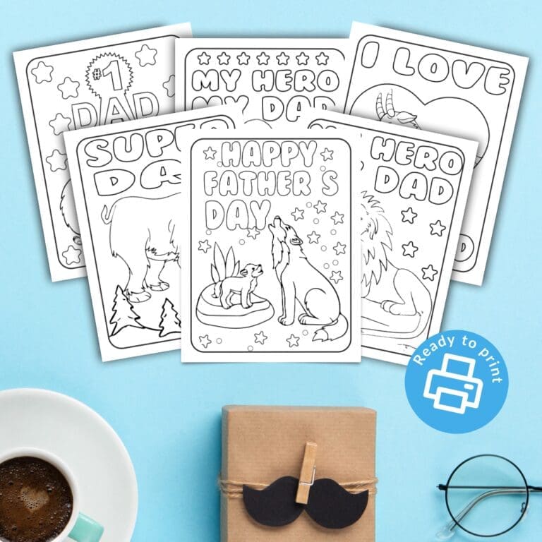 free printable happy fathers day cards from son | Mum In The Madhouse
