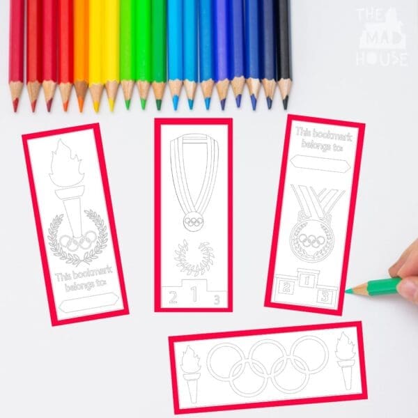 131305Free Olympic Bookmarks to Color in131305Free Olympic Bookmarks to ...