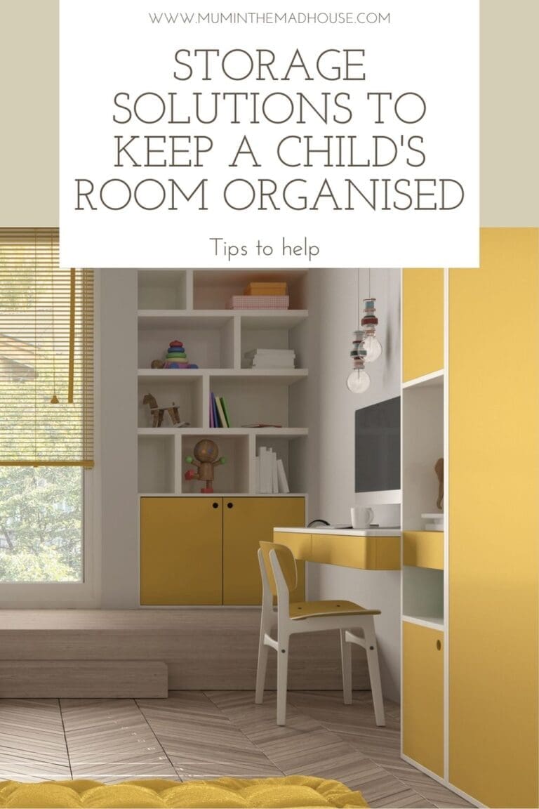 Storage Solutions To Keep a Child's Room Organized