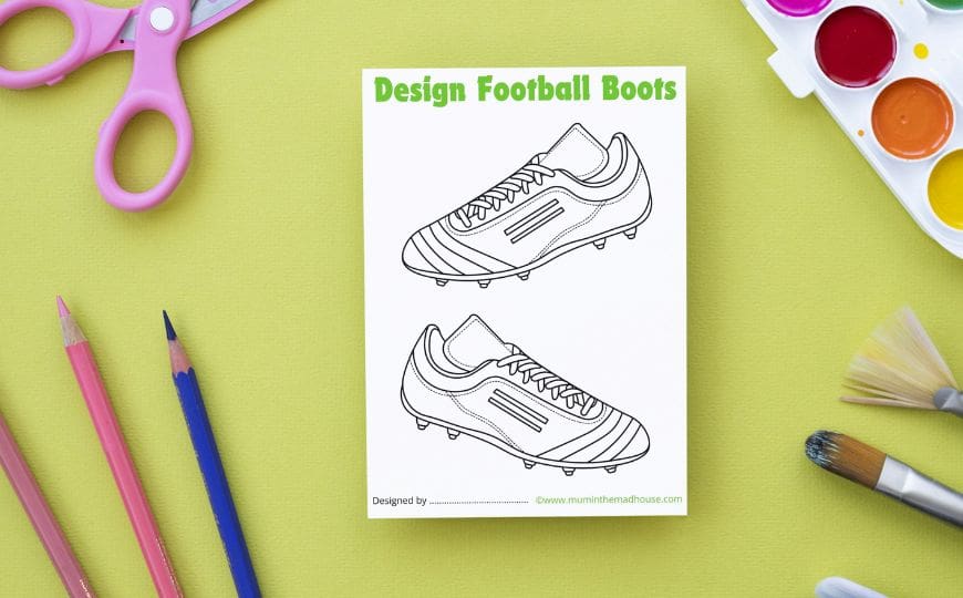 Free Printable Design A Football KitFree Printable Design A Football Kit