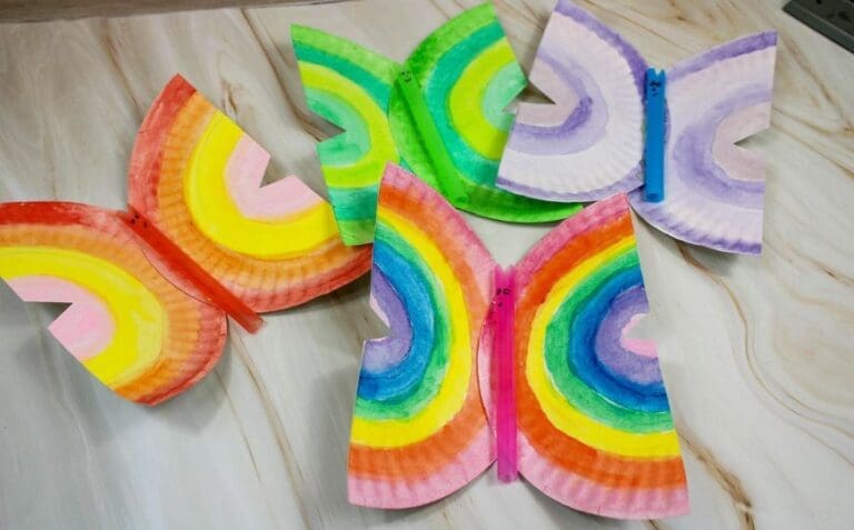 Paper Plate Butterfly Craft for Kids131760131760131760