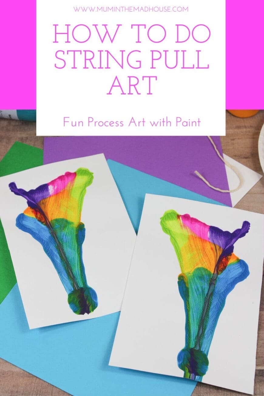 133383How To Do String Pull Art - A beautiful process art project