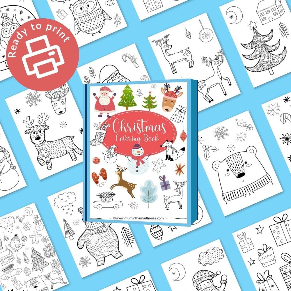 Mindful Christmas Coloring for Kids: A Festive Gift for the Season ...