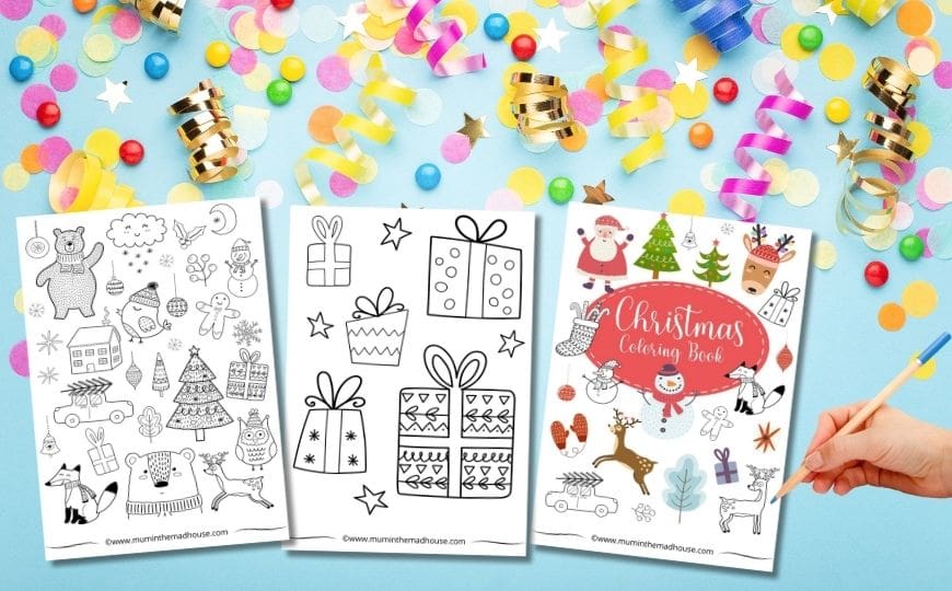 Mindful Christmas Coloring for Kids: A Festive Gift for the Season ...