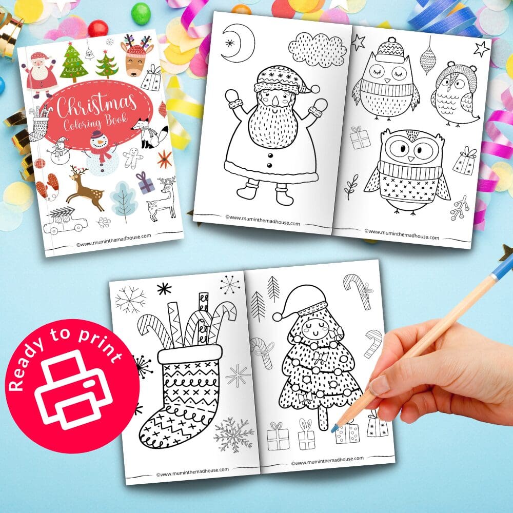 Mindful Christmas Coloring for Kids: A Festive Gift for the Season ...