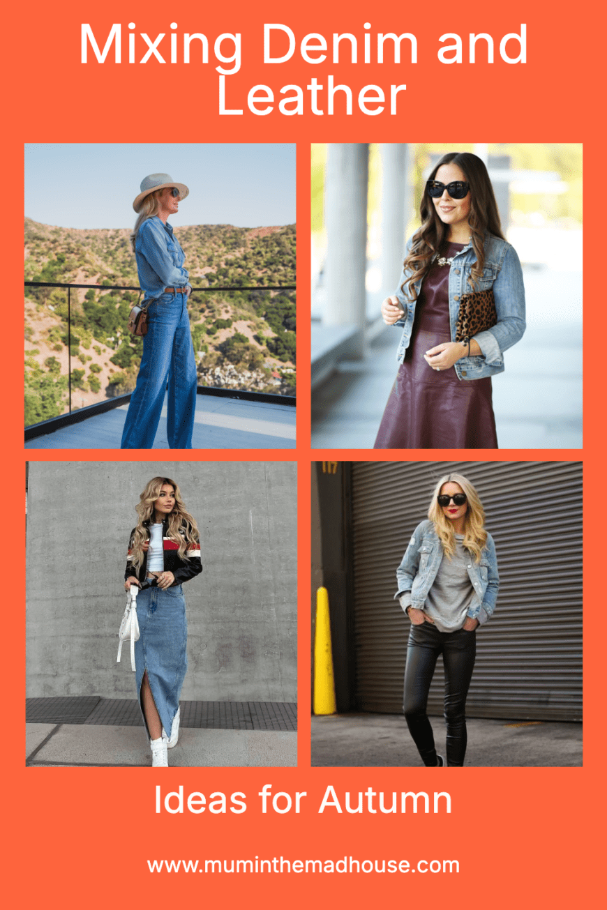 Mixing Denim and Leather: Edgy Outfit Ideas for Fall