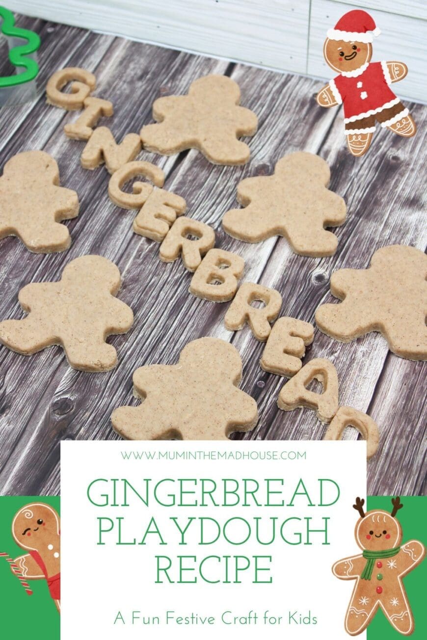 The Best Gingerbread Playdough Recipe: A Fun & Festive Holiday Craft ...