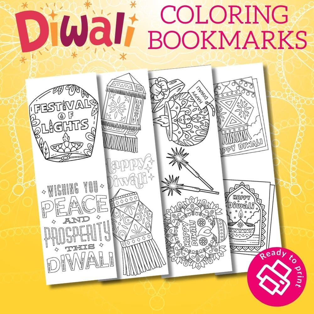 20 Fun Diwali Crafts & Printables for Kids – Creative Festival of ...
