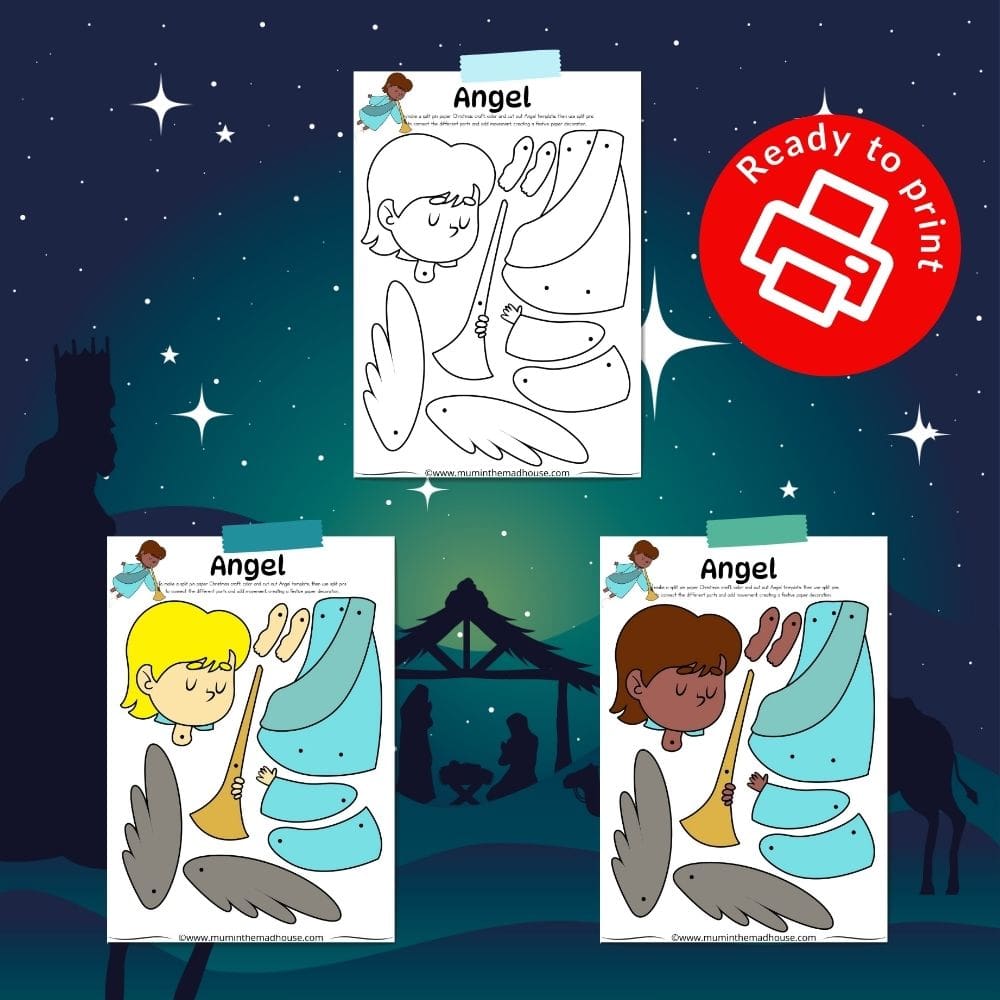 Articulated Angel Puppet Download | Mum In The Madhouse