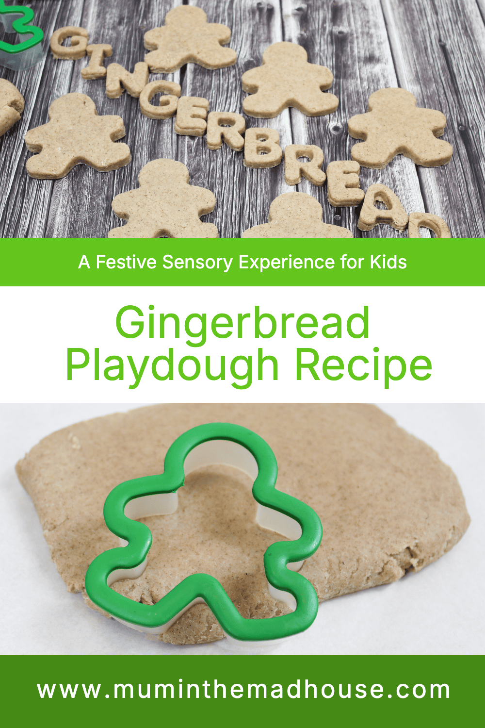 The Best Gingerbread Playdough Recipe: A Fun & Festive Holiday Craft ...