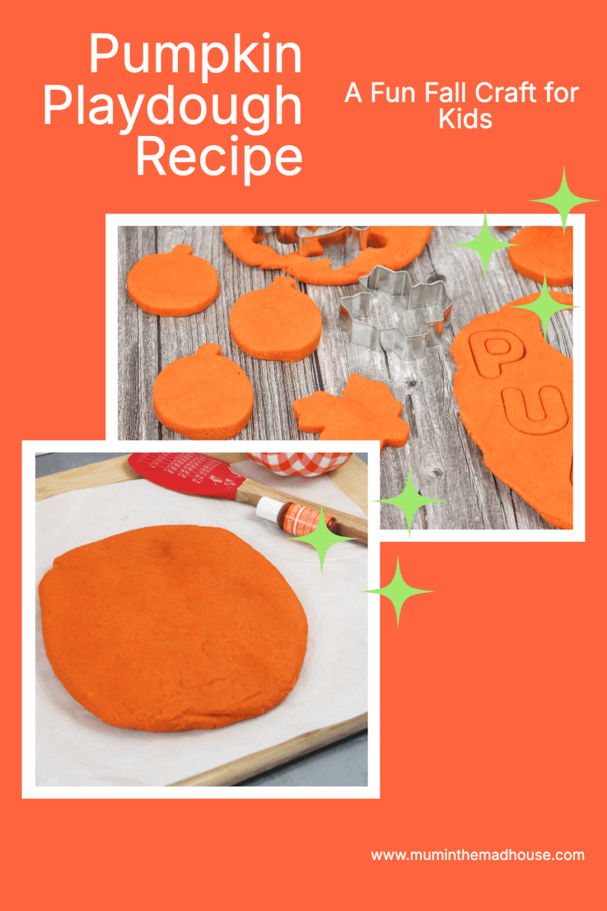 Pumpkin Playdough: A Fun Fall Sensory Craft for Kids