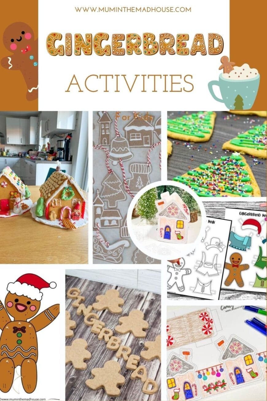 Gingerbread Activities for Kids | Fun Holiday Crafts and Baking Ideas