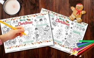 Fun Free Printable Christmas Activity Sheets – Perfect Seasonal ...