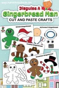 Disguise a Gingerbread Man Craft | 20 Free Printable Templates for Kids