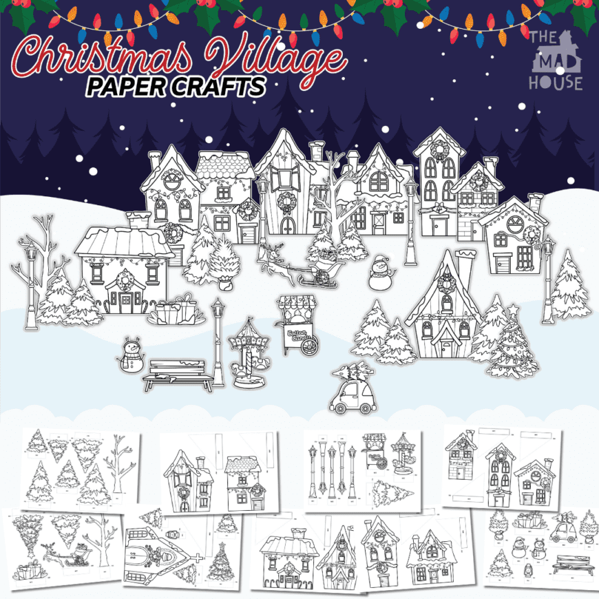 Printable Christmas Scenes