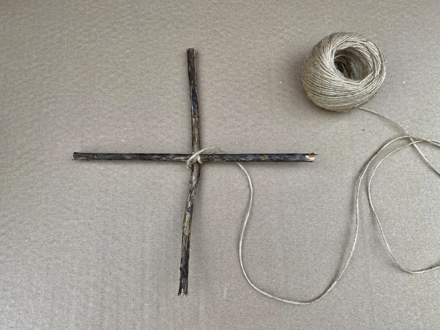 DIY Nature-Inspired Spider Web Craft | Twigs and Twine Project for Kids