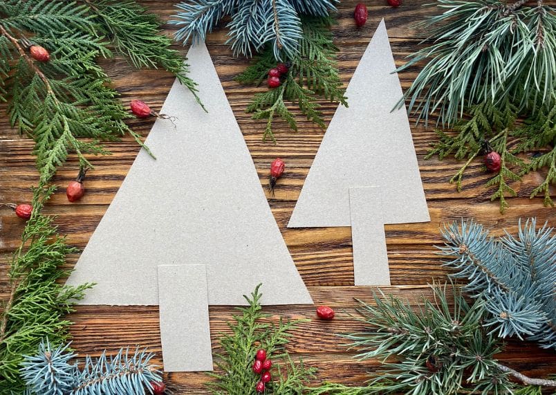 DIY Nature-Inspired Christmas Tree Craft for Kids | Eco-Friendly ...