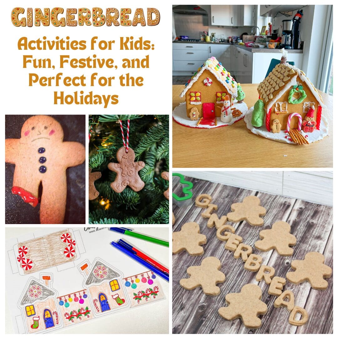 Gingerbread Activities for Kids | Fun Holiday Crafts and Baking Ideas