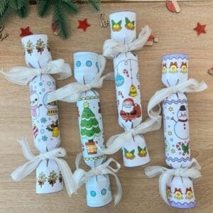 DIY Christmas Cracker Colouring Printables for Kids – Fun Holiday Craft