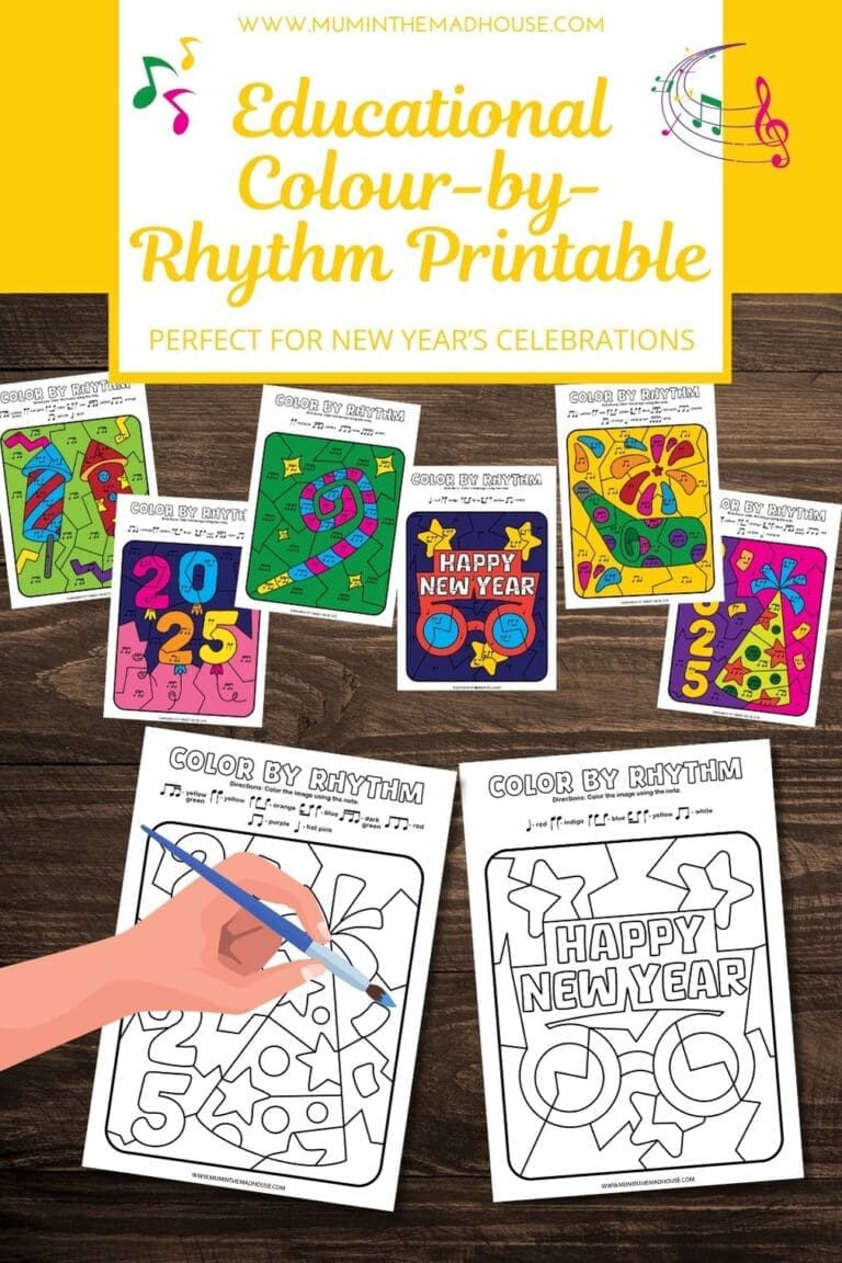 New Year’s Color-by-Rhythm Activity – Fun & Educational for Kids