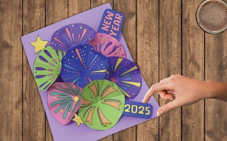 Create Stunning Pop-Up Firework Craft – Perfect for New Year, Diwali ...