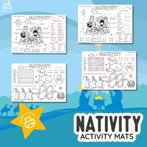 Printable Nativity Activity Sheets for Kids – Perfect for Holiday Fun ...