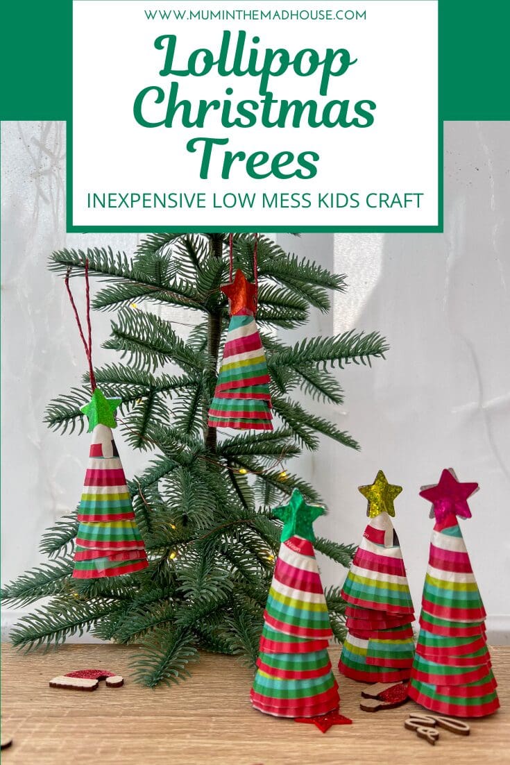 Treemendously Easy Lollipop Christmas Trees - Festive Craft for All Ages