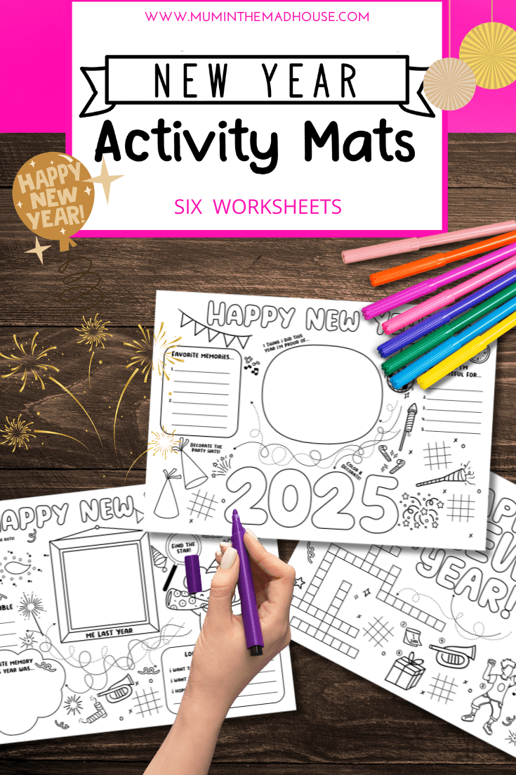 Free New Year’s Activity Mats – Fun & Engaging for Kids
