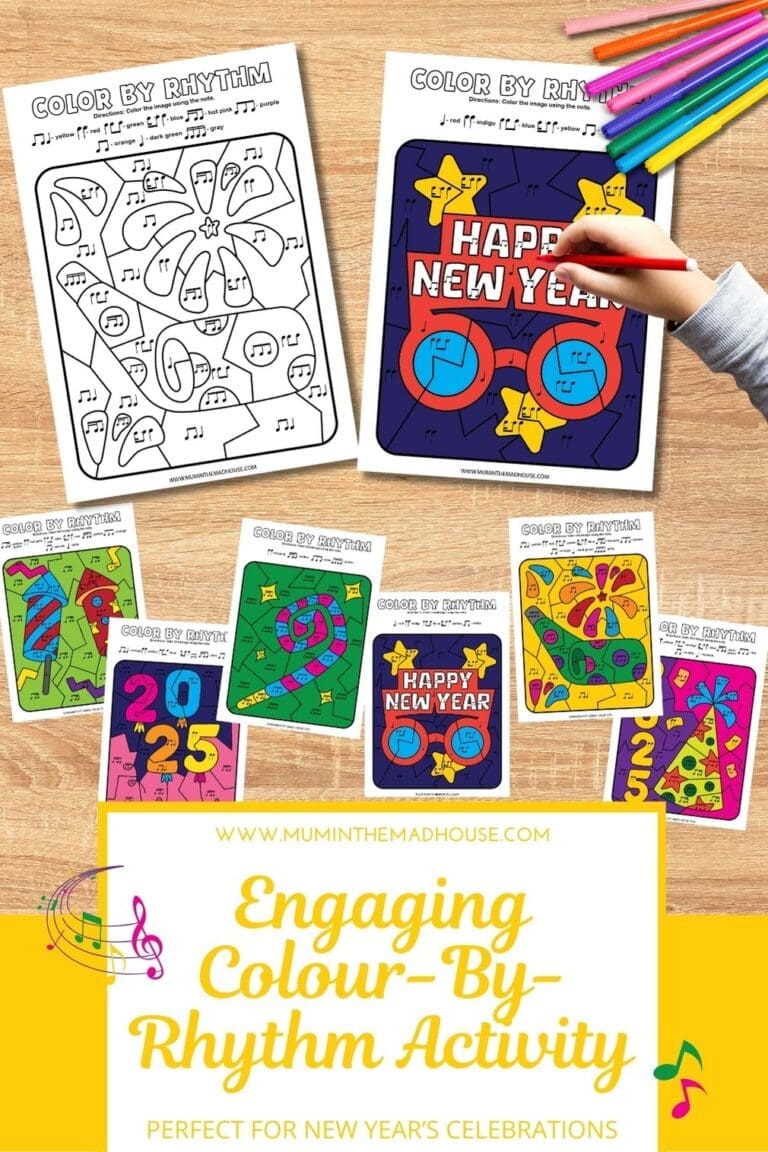 New Year’s Color-by-Rhythm Activity – Fun & Educational for Kids