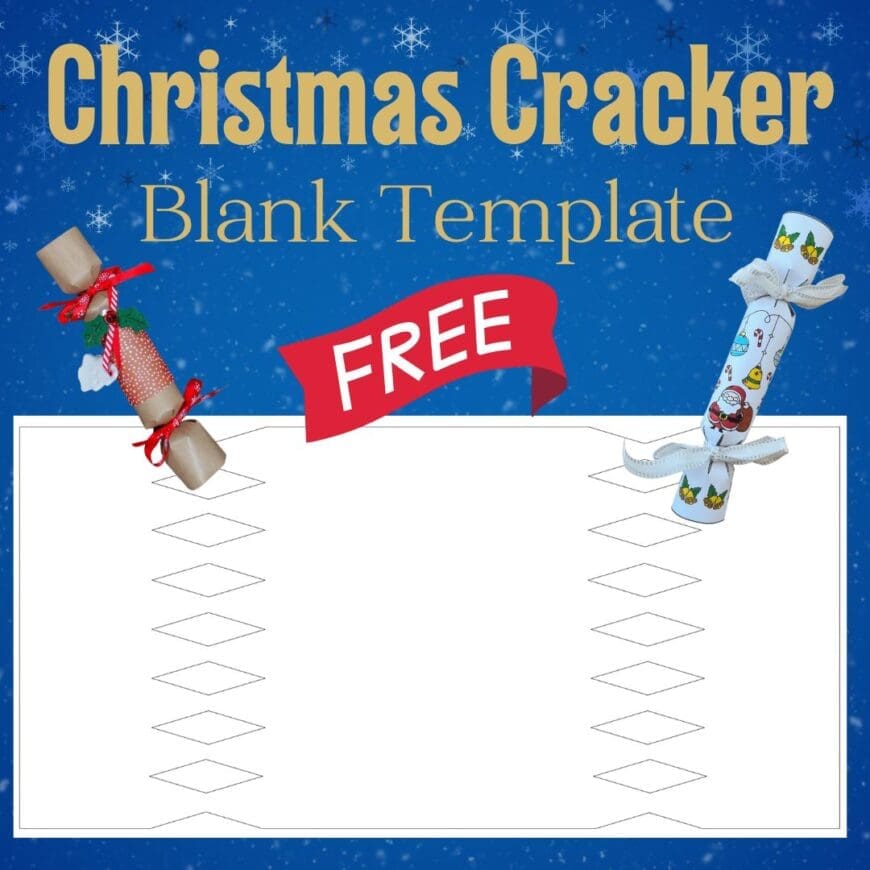 DIY Christmas Cracker Colouring Printables for Kids – Fun Holiday Craft